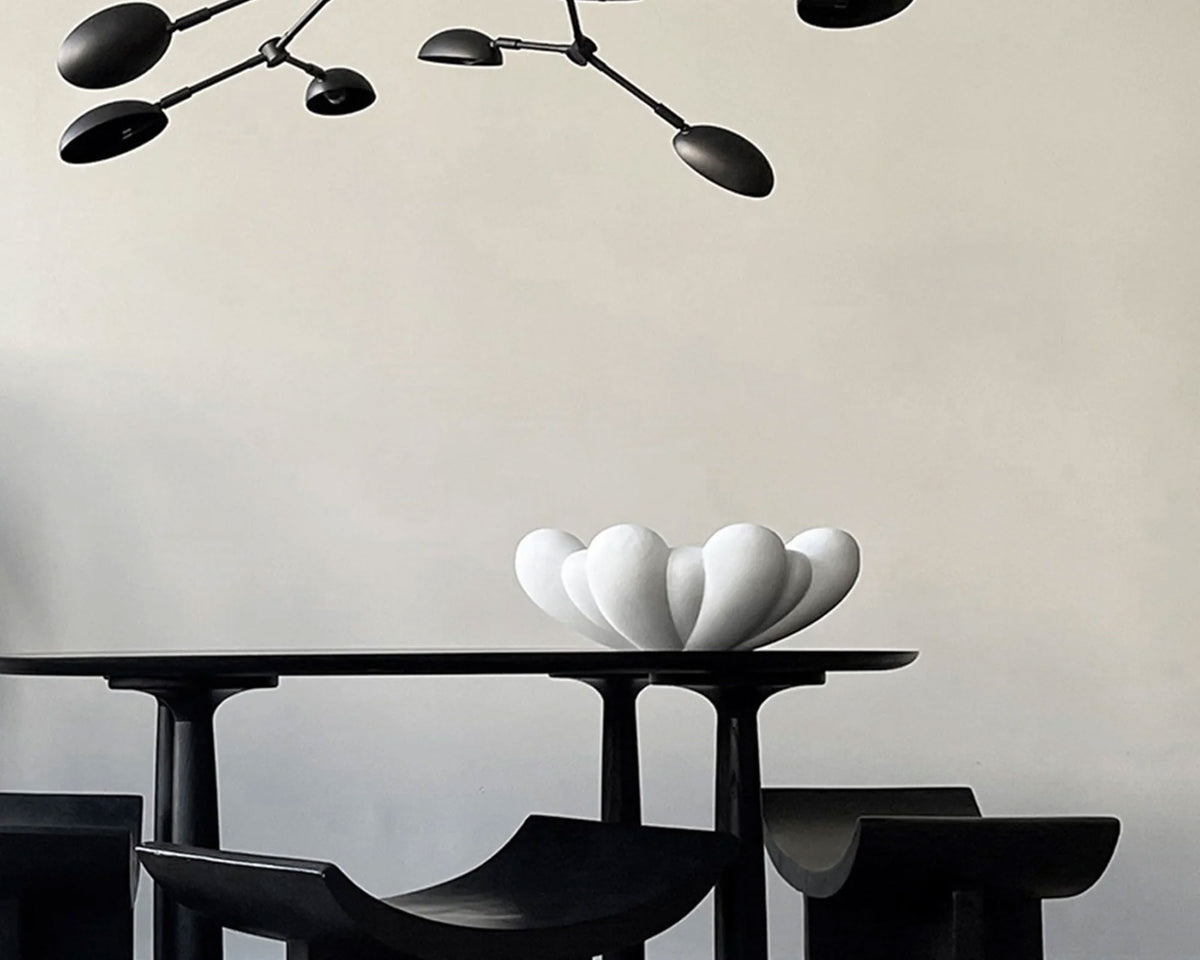 Bloom Tray - Big, Bone White Ceramic Bowl | 101 Copenhagen at DSHOP