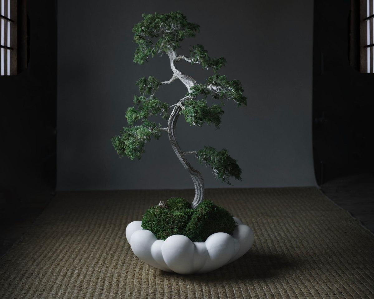 Bloom Tray - Big, Bone White Ceramic Bowl | 101 Copenhagen at DSHOP