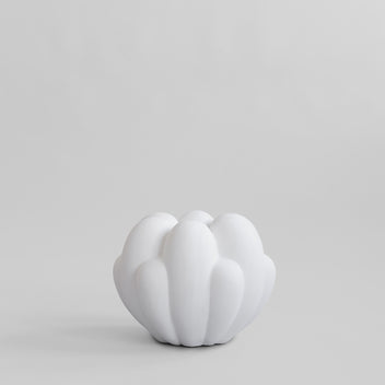 Bloom Vase - Mini, Bone White Ceramic by 101 Copenhagen | DSHOP