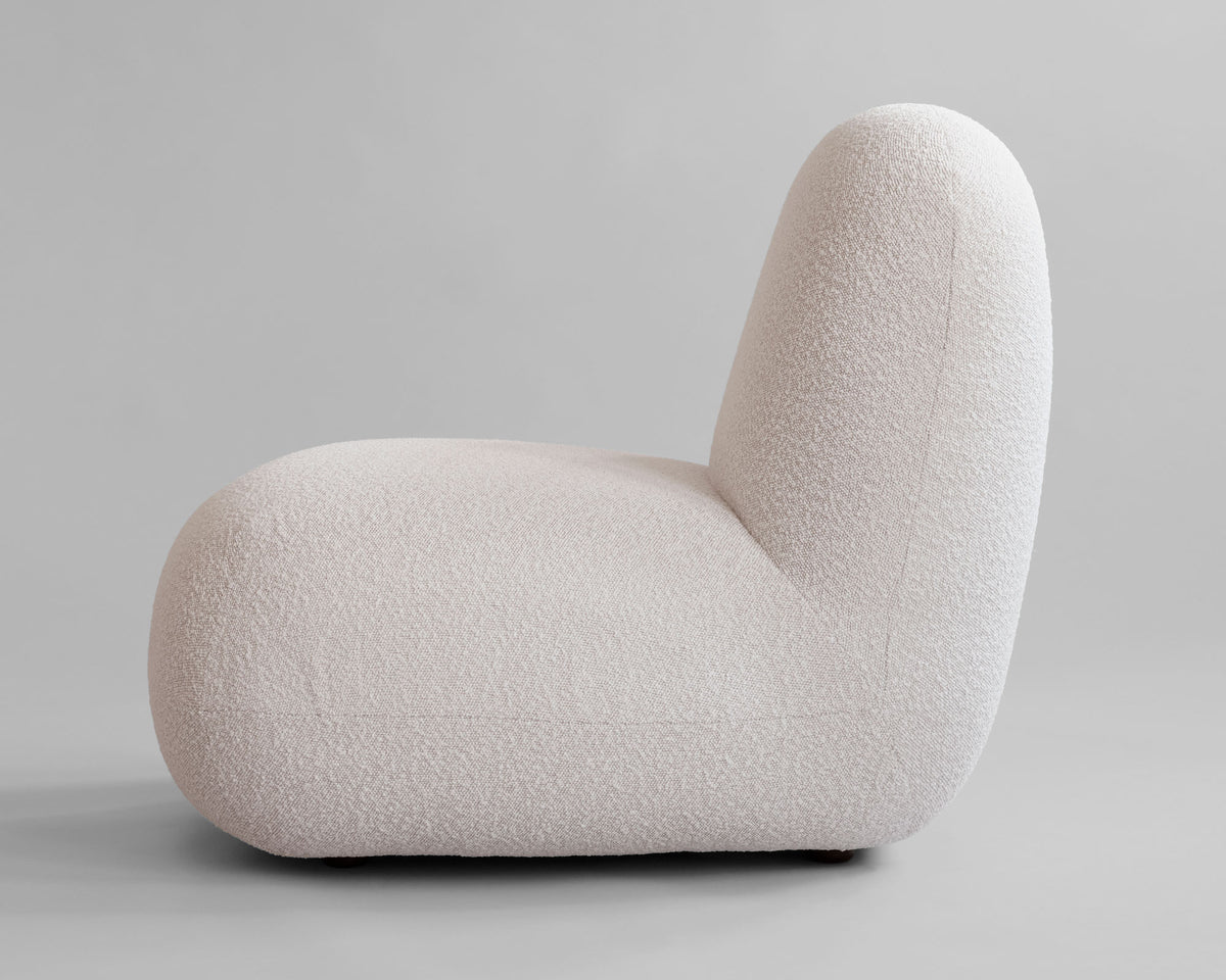 101 Copenhagen Toe Chair Flat, Boucle | Small Lounge Chair | DSHOP