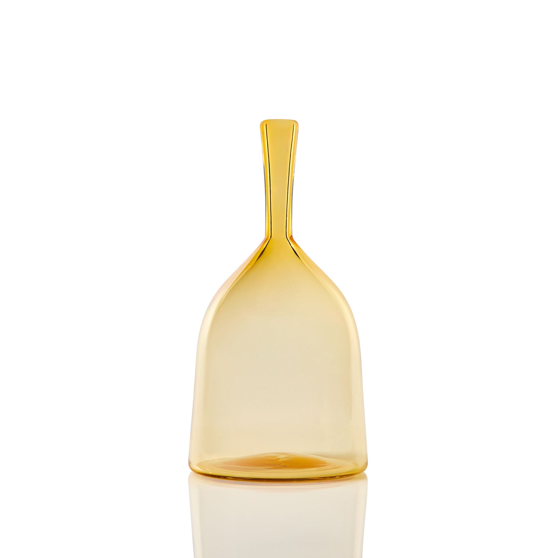 Wide Angelic Bottle by Joe Cariati | Minimalist Glass Art | DSHOP