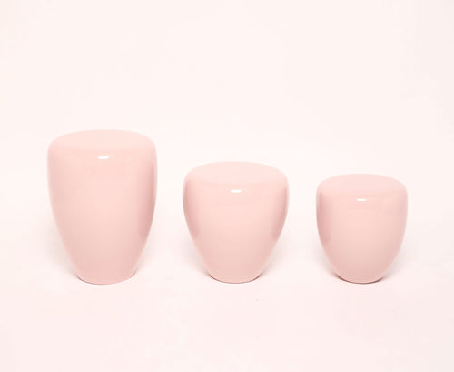 Dot Table Stool - Powdery Pink by Reda Amalou | DSHOP