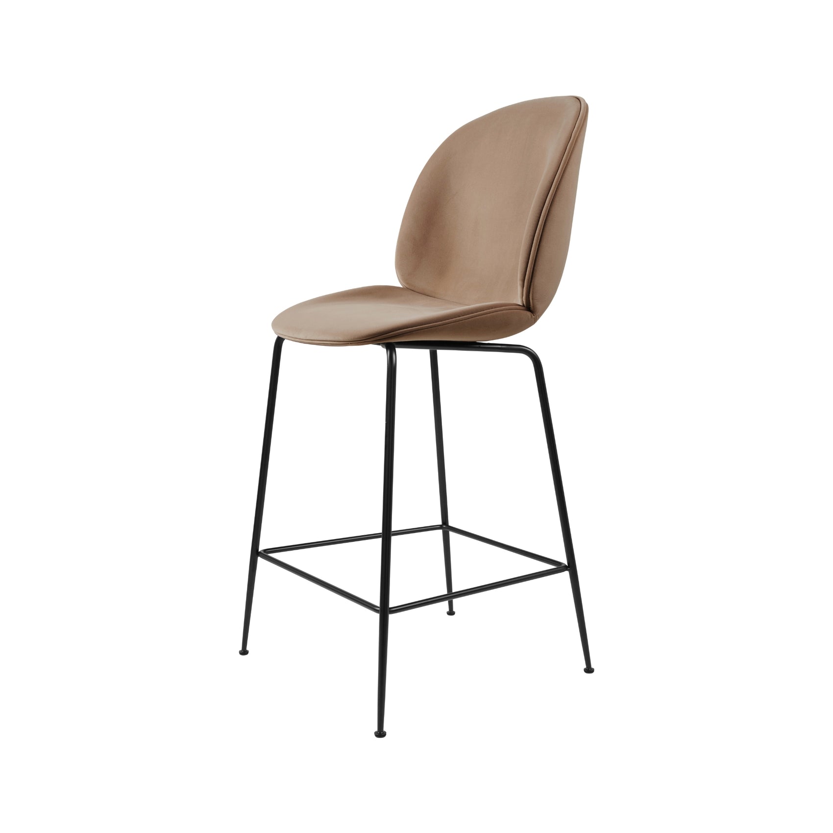 Gubi Beetle Counter Chair - Fully Upholstered, 67, Conic Base | DSHOP