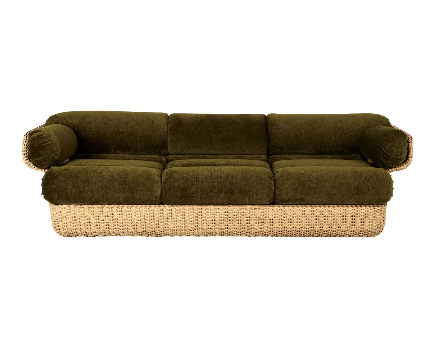 Gubi Basket Sofa - 3-Seater by Joe Colombo | DSHOP