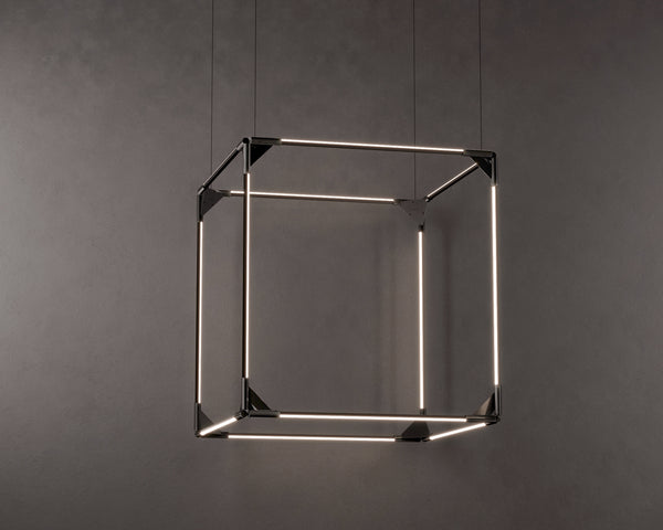 Juniper Design Thin Solids Cube Pendant Light by Peter Bristol | DSHOP