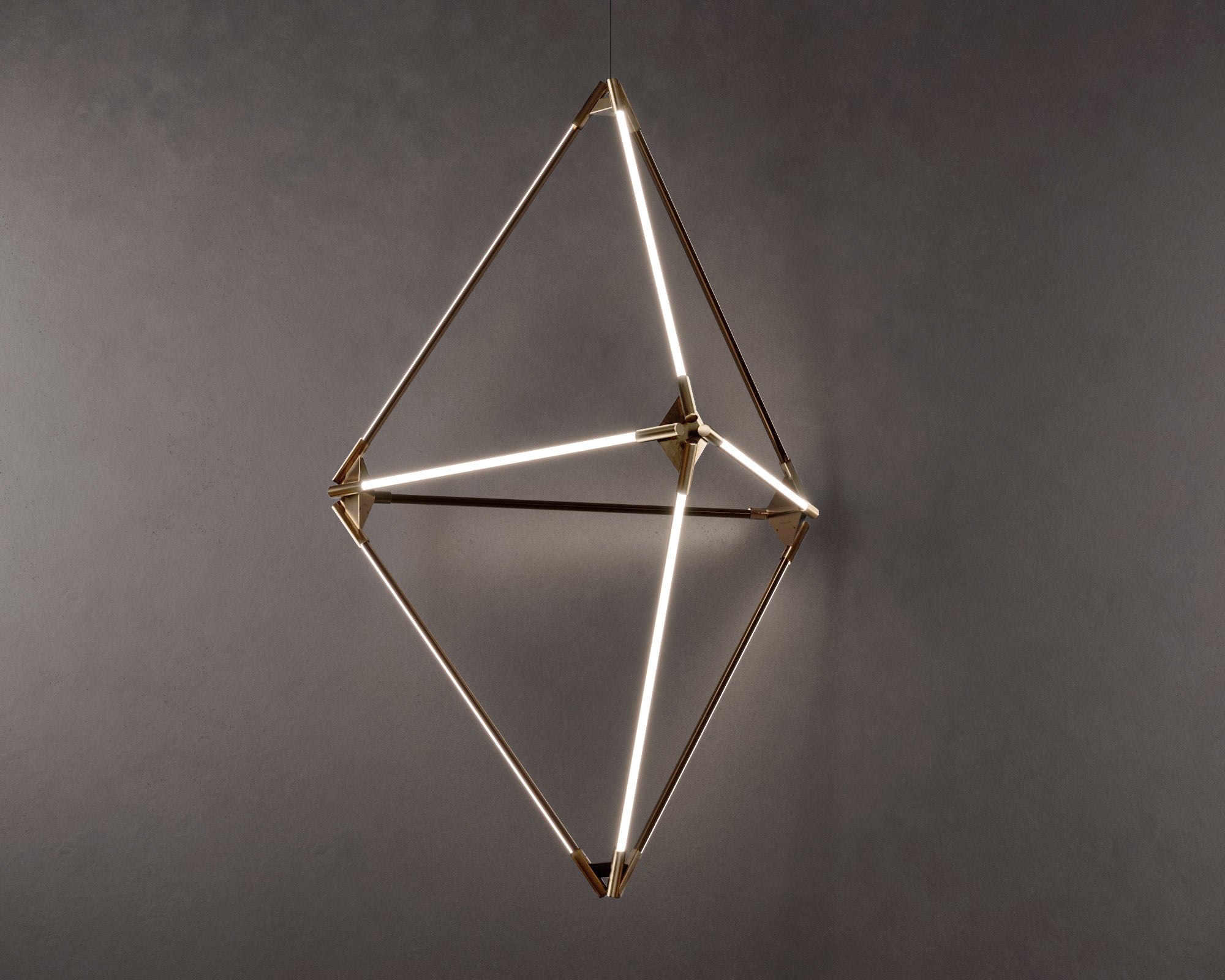 Juniper Thin Solids Diamond Pendant Light by Peter Bristol | DSHOP