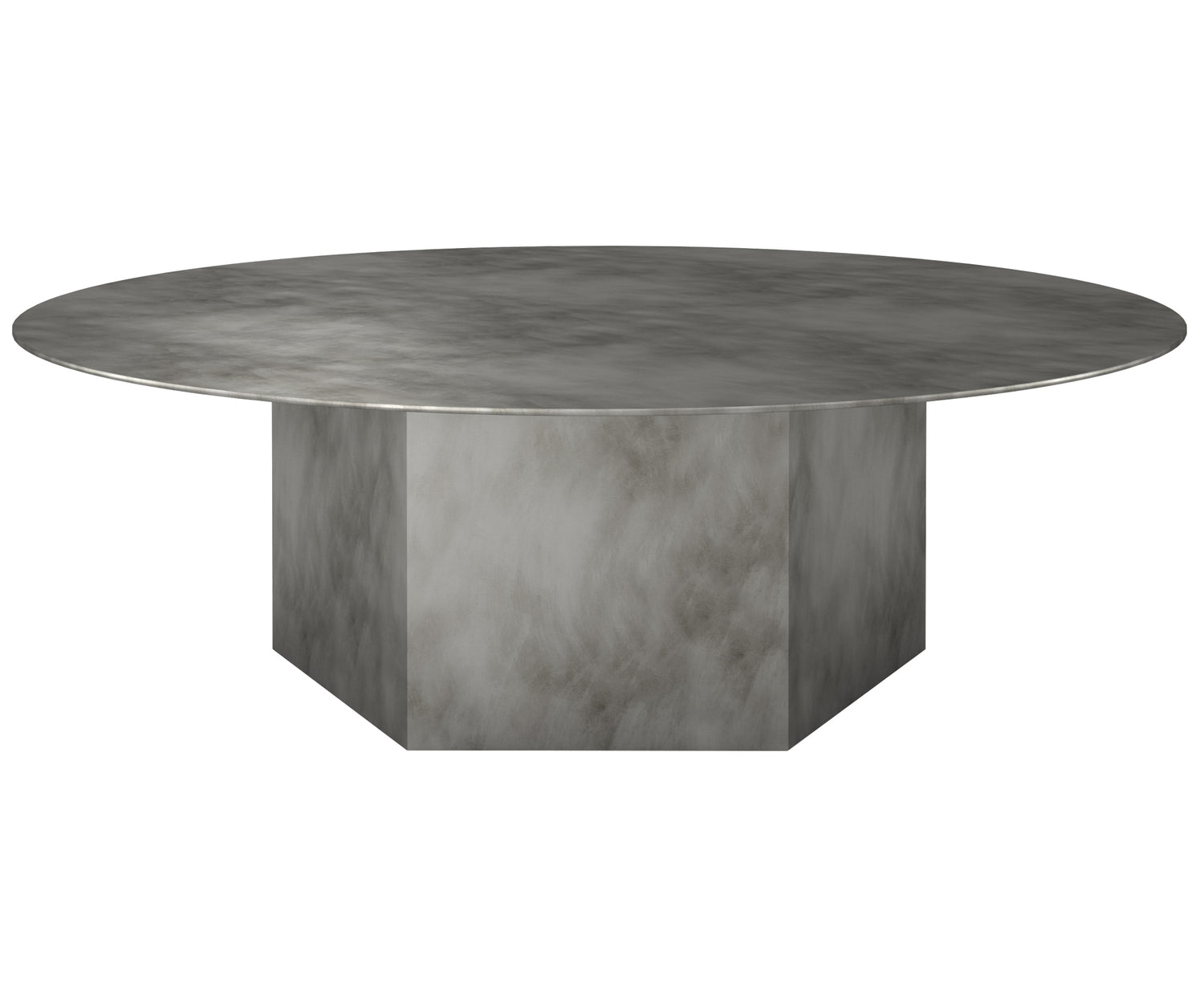 Gubi Epic Coffee Table - Round Ø110 - Steel by GamFratesi | DSHOP