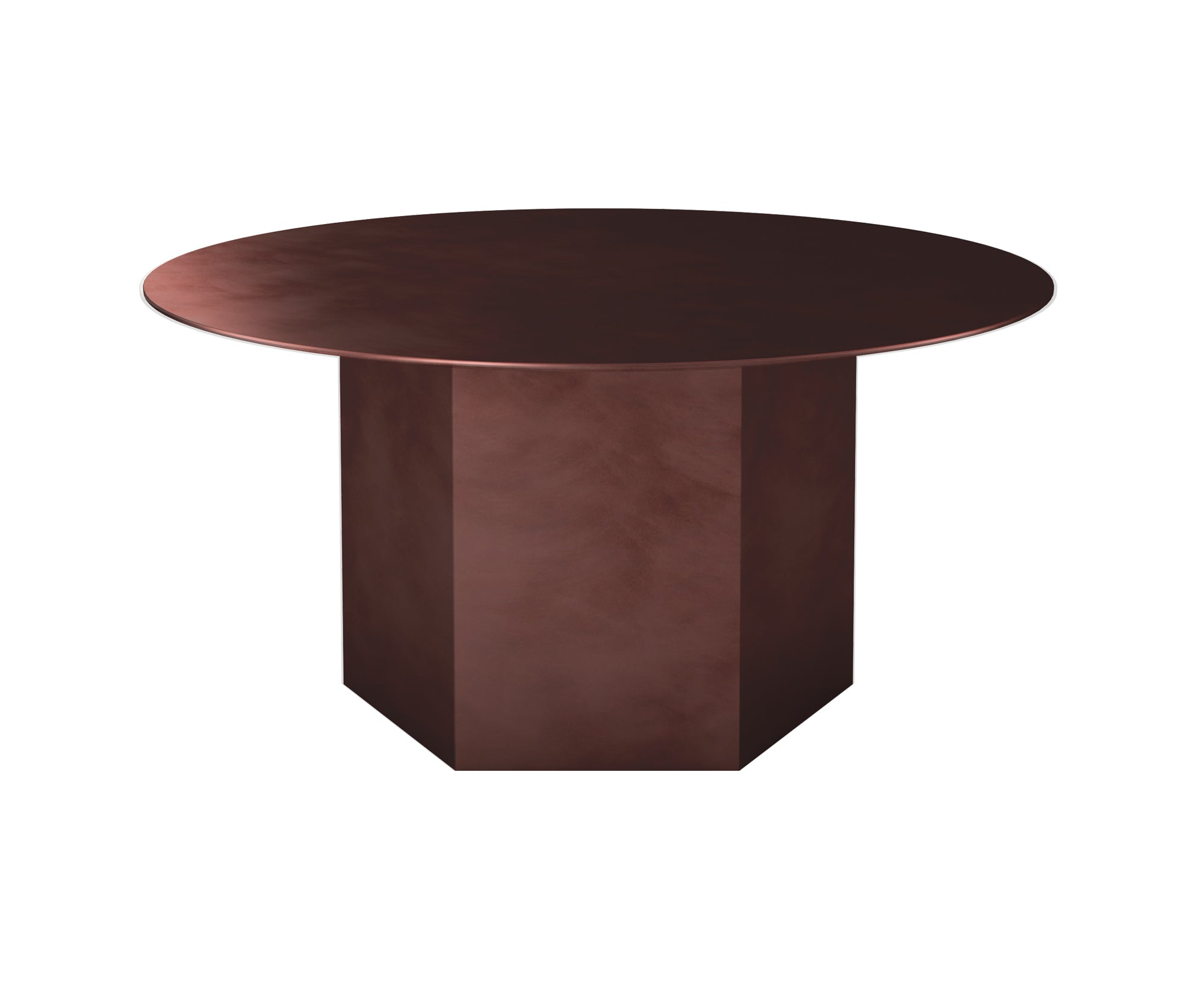 Gubi Epic Coffee Table - Round Ø80 - Steel by GamFratesi | DSHOP