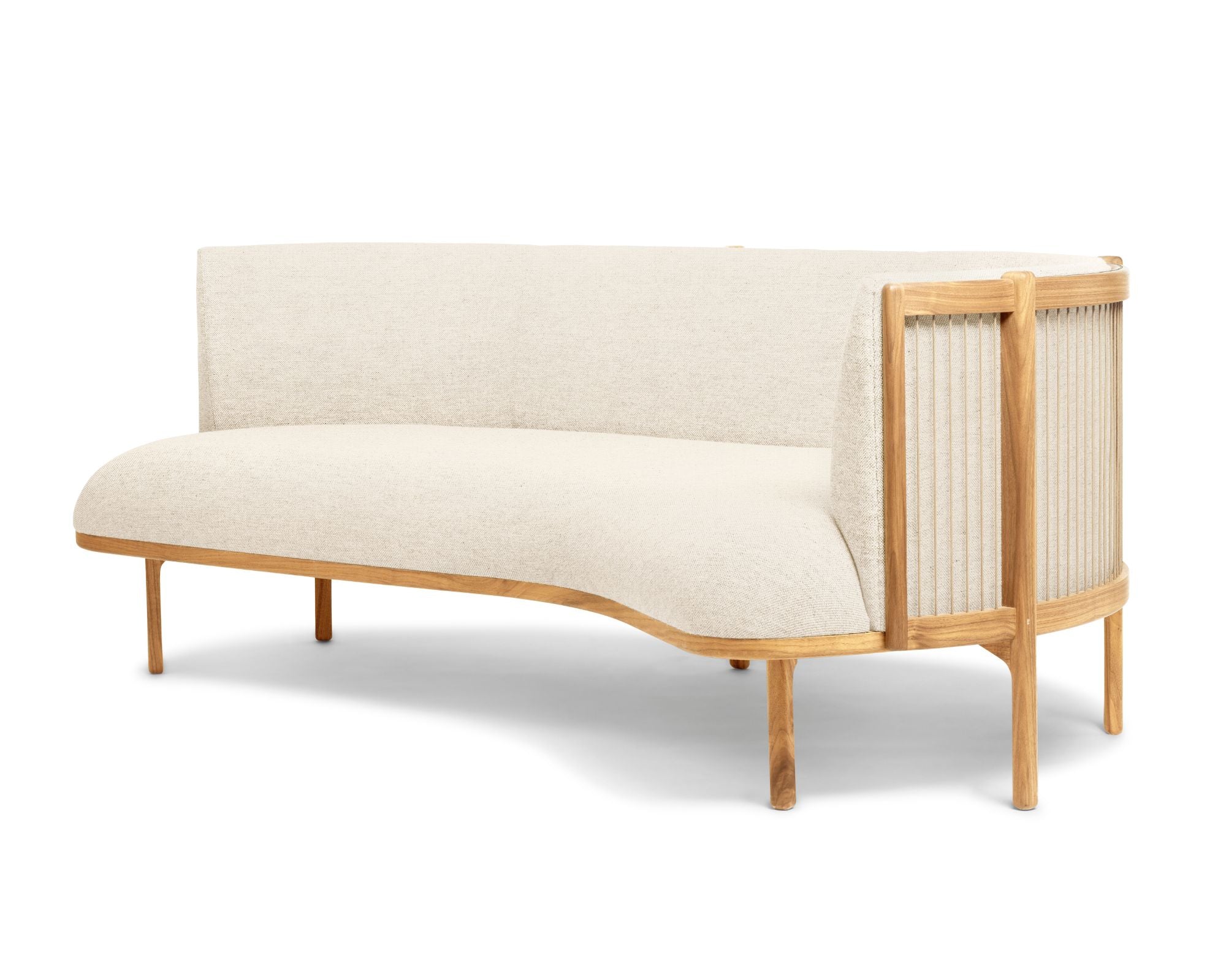 Carl Hansen & Son RF1903R Sideways Sofa | Wood Curved Sofa | DSHOP